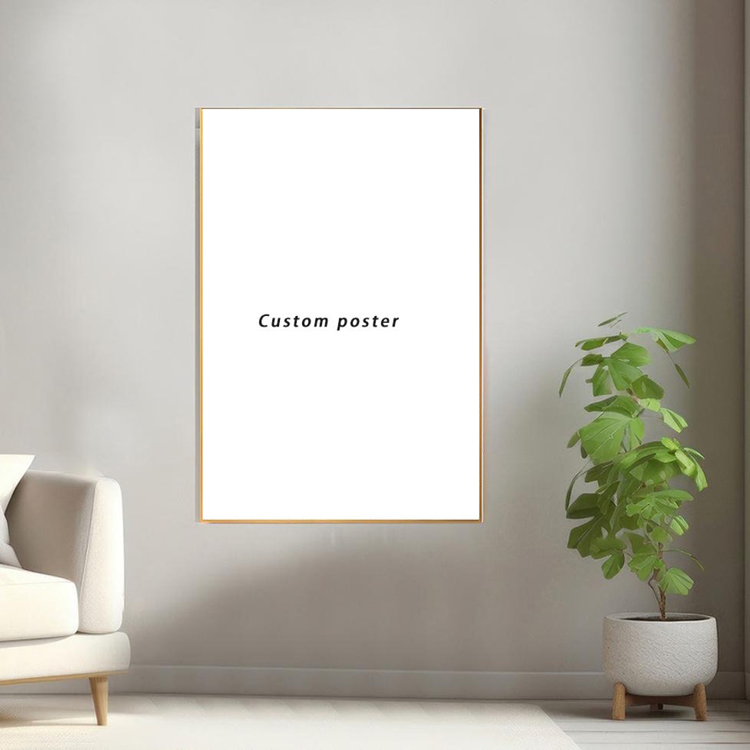 Custom Poster - Etsy