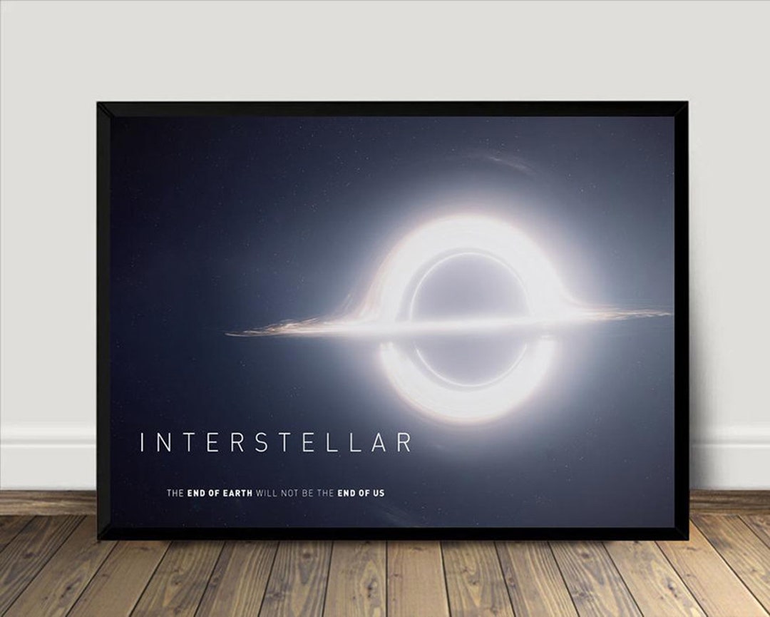 Interstellar Movie Poster, Canvas Print, Wall Art Canvas Painting ...