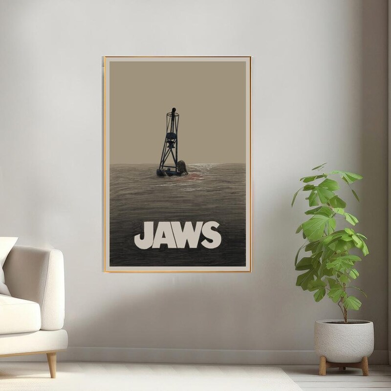Jaws Poster Etsy