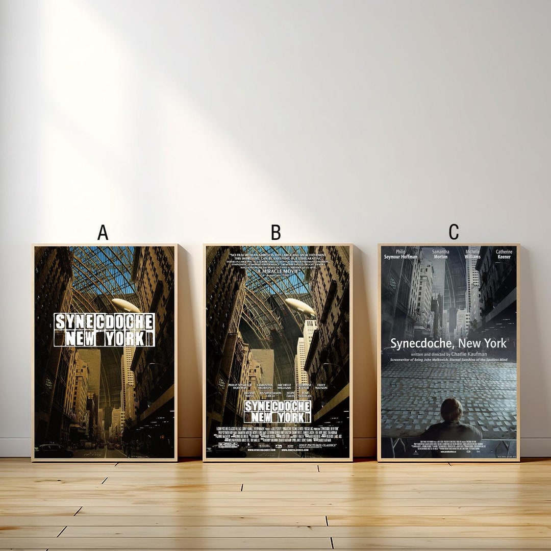 Synecdoche New York Movie Poster, Canvas Print, Wall Art Canvas ...