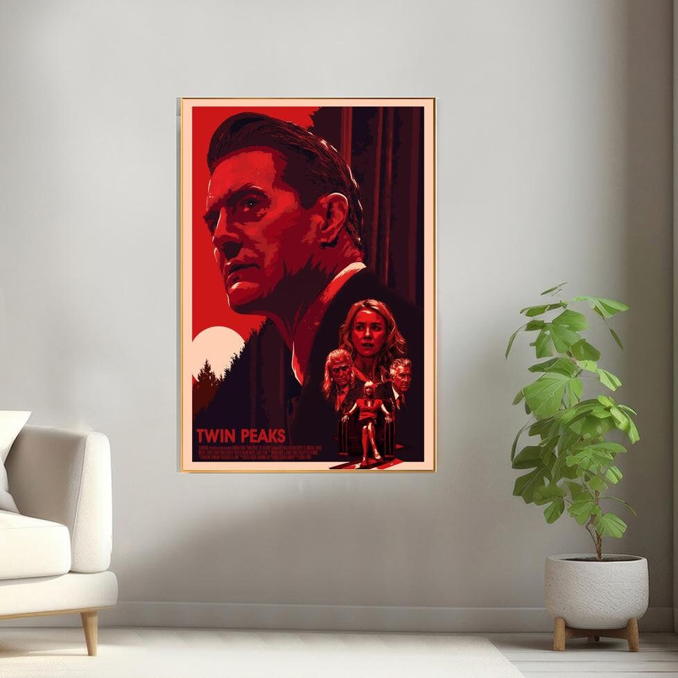 Twin Peaks Movie Poster Canvas Print Wall Art Canvas - Etsy