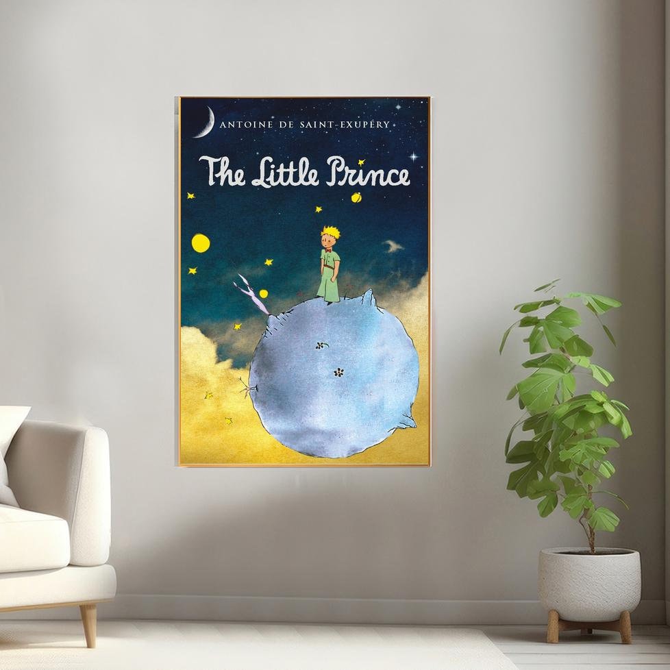The Little Prince Novel Movie Poster Canvas Print Wall Art - Etsy