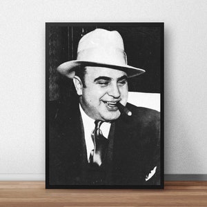 Al Capone Movie Poster, Canvas Print, Wall Art Canvas Painting Living ...