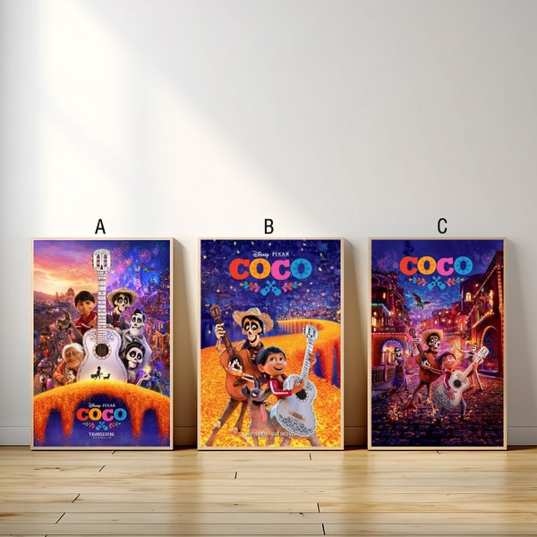 Coco Movie Poster - Etsy