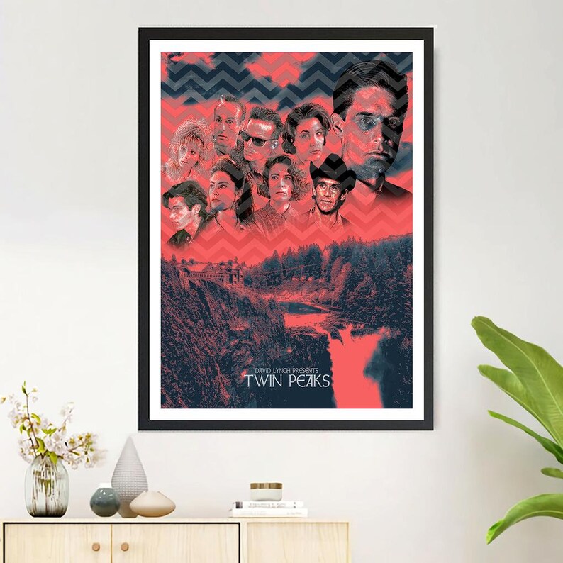 Twin Peaks Movie Poster Canvas Print Wall Art Canvas - Etsy
