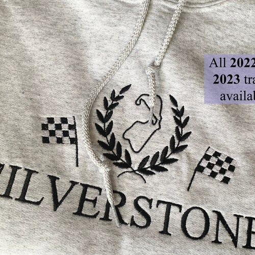 Formula 1 Motorsport Racing Track Embroidered Grey Sweatshirt - Etsy