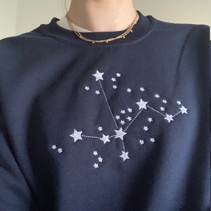 Parks Inspired Embroidered Navy Sweatshirt - Orlando Park ‘map ...