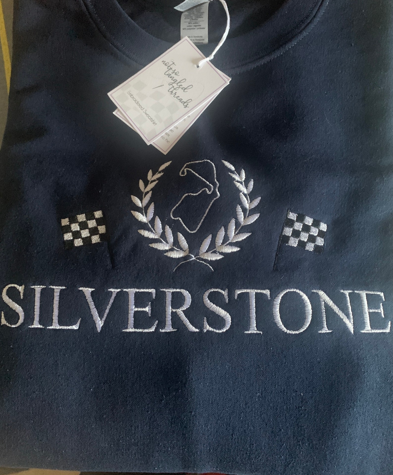 Formula 1 Motorsport Racing Track Embroidered Sweatshirt - Etsy