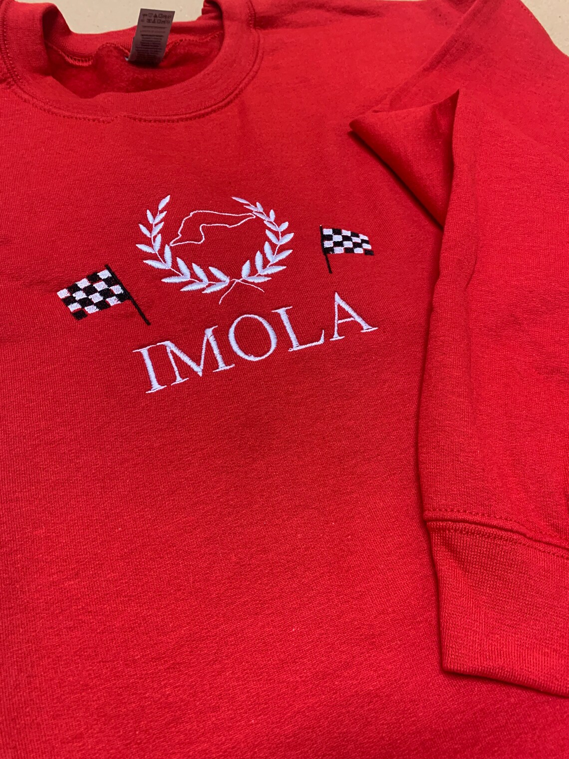 Formula 1 Motorsport Racing Track Embroidered Sweatshirt - Etsy UK