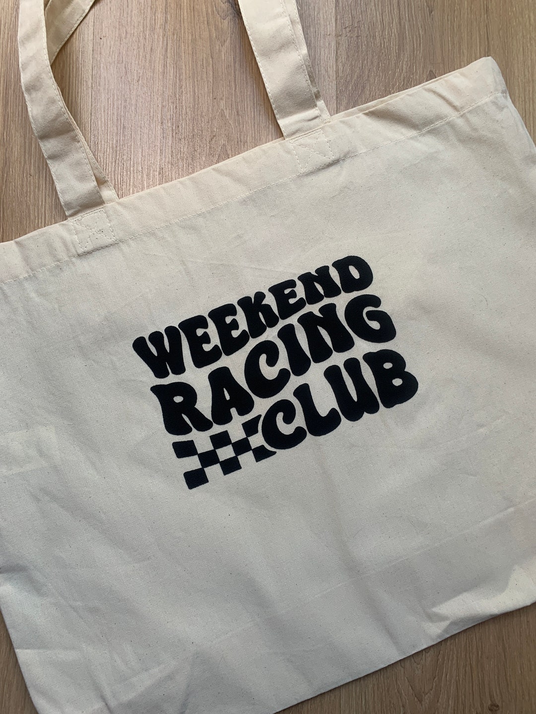 Formula 1, Motorsport Racing Inspired Puff Vinyl Tote Bag - Weekend ...