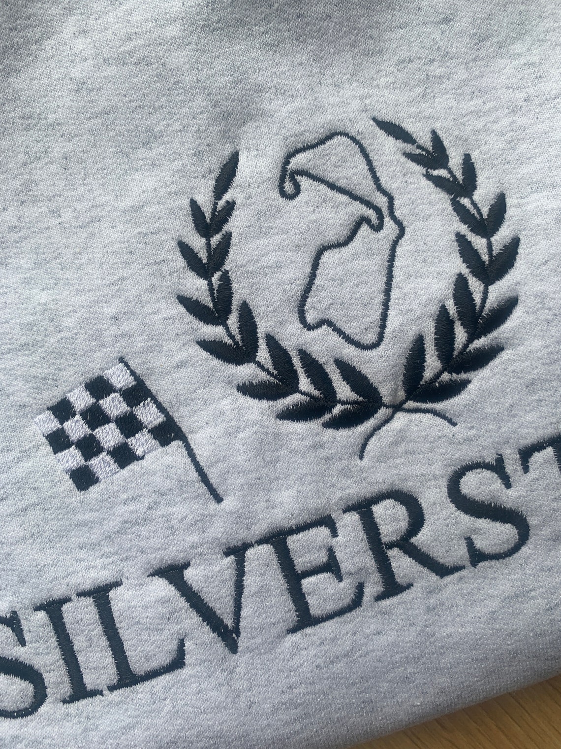 Formula 1 Motorsport Racing Track Embroidered Crewneck - Etsy