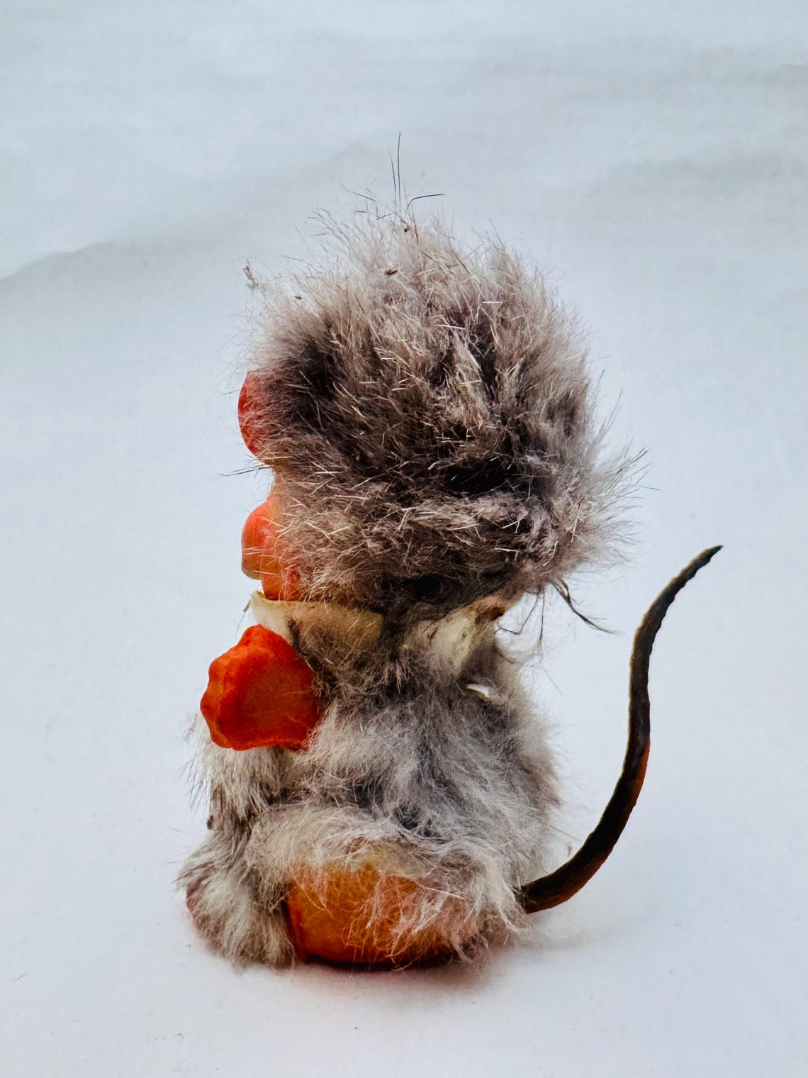 Vintage Handmade Troll Monkey Figurine – Unique Furry Collectible, Folk ...