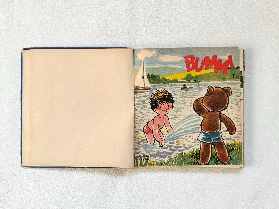 Bummi Vintage German Children's Book | 1972 | Verlag Junge Welt Berlin ...