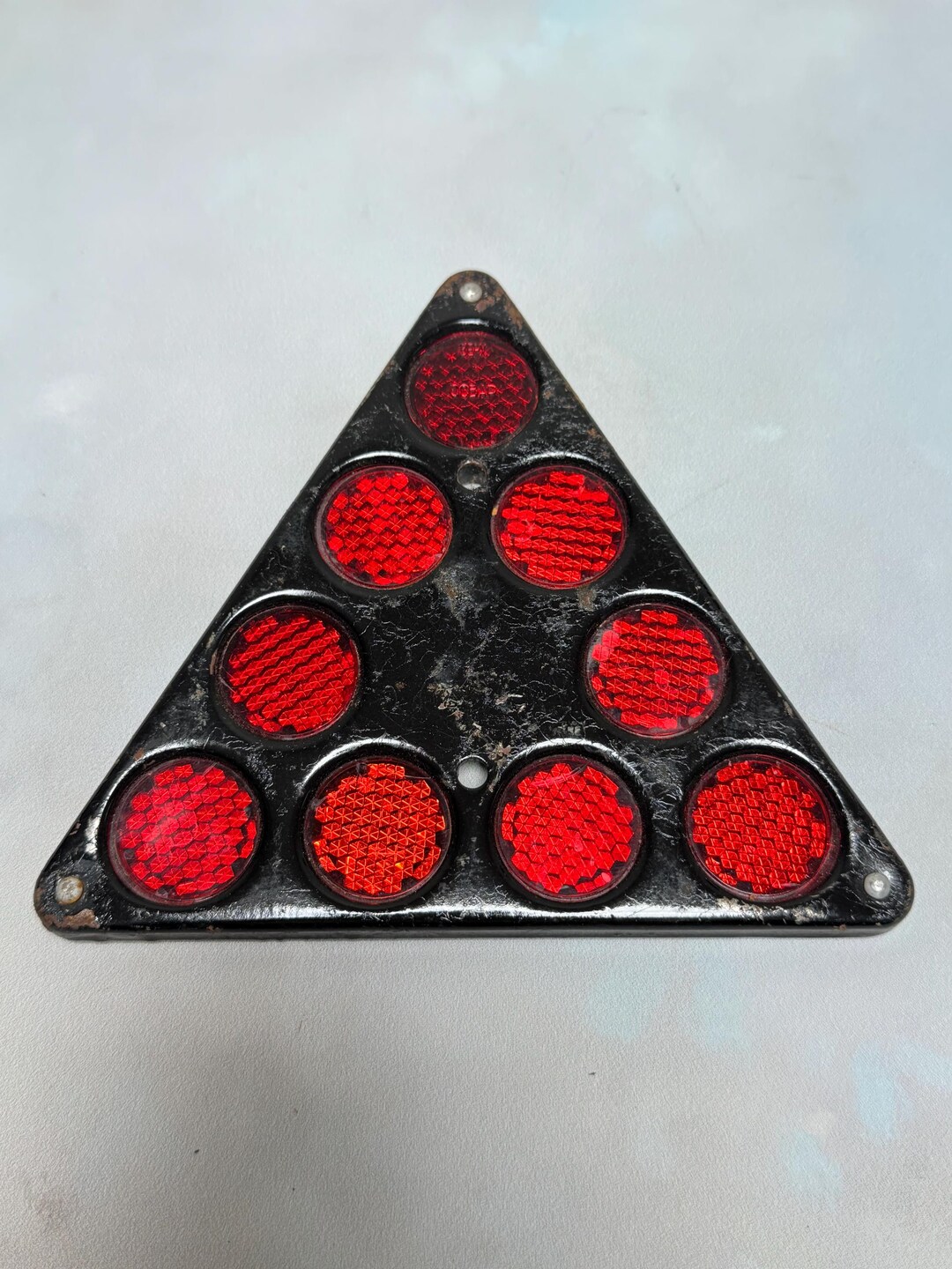 Vintage Soviet Trailer Warning Triangle Reflector Made in USSR, Rare ...