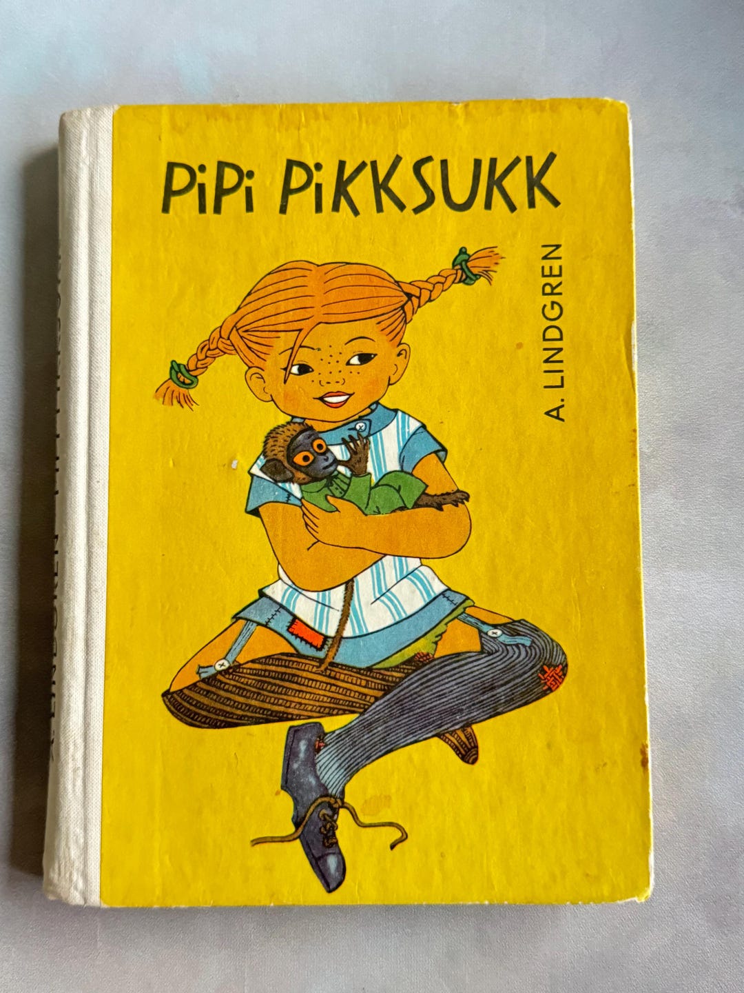 Rare 1972 Pippi Longstocking Book "pipi Pikksukk" by Astrid Lindgren ...