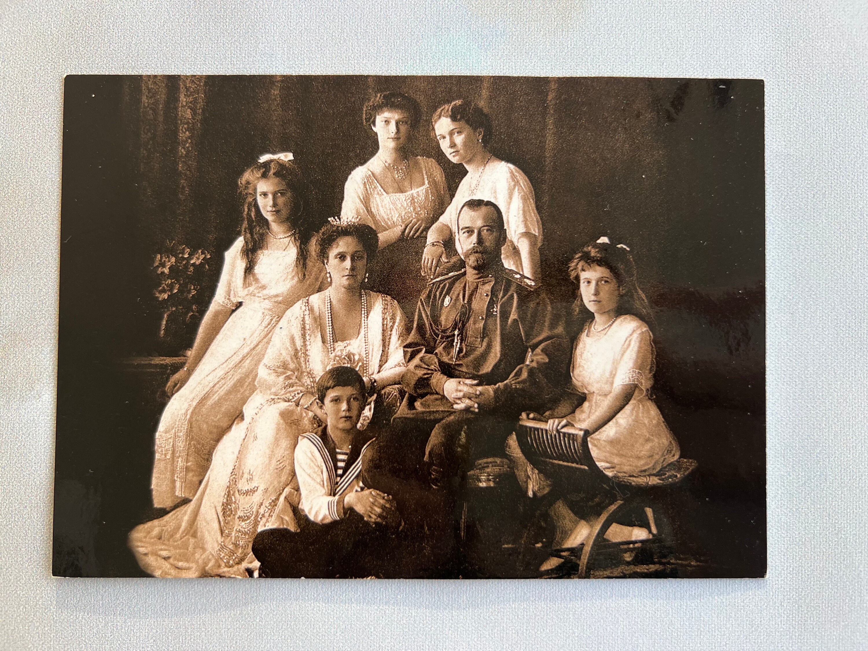 1913 Tsar Nicholas II Postcard Rare Romanov Family, Russian Monarchy ...