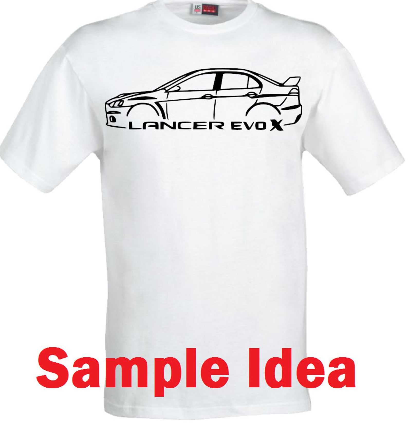 Car Svg Eps Png Jpg Mitsu Lancer EVO X Svg Illustration Car Vector ...