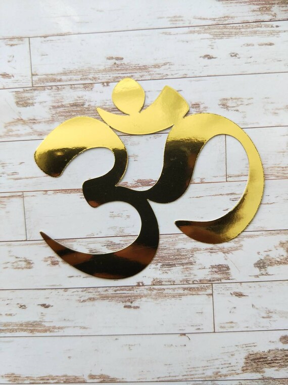 Beautiful Gold Om Cut Outs to Make Thoran or Decorate for Puja | Etsy