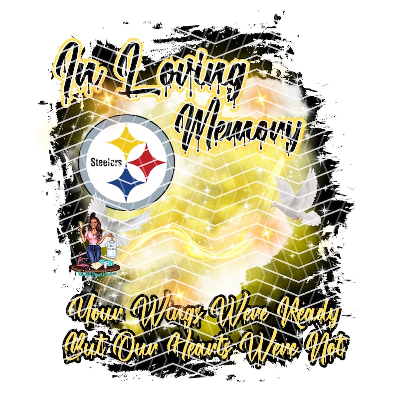 Black and Yellow Heaven, in Loving Memory Your Wings Were Ready but Our ...