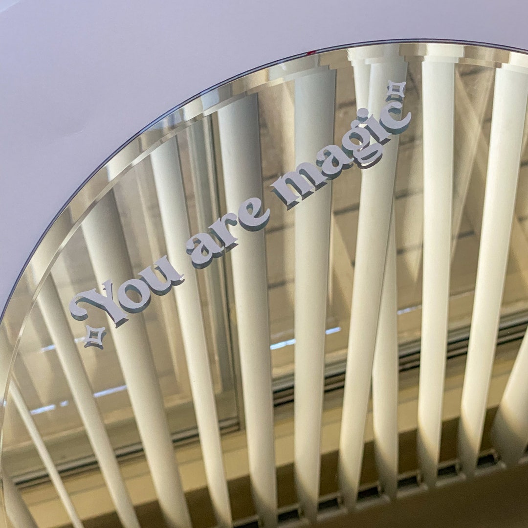 You Are Magic Mirror Decal Mirror Decal Inspirational Decal Mirror ...