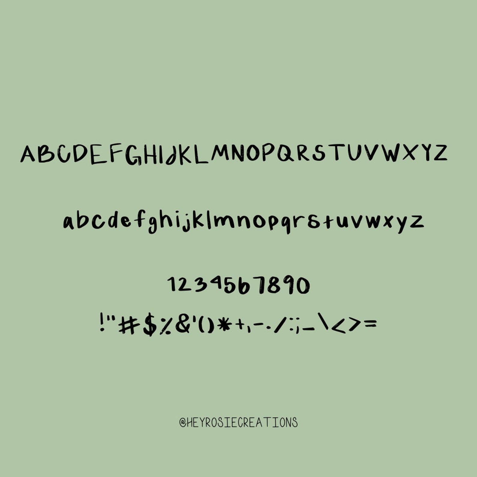 Toni font Handwritten Font Instant Download Digital Font | Etsy