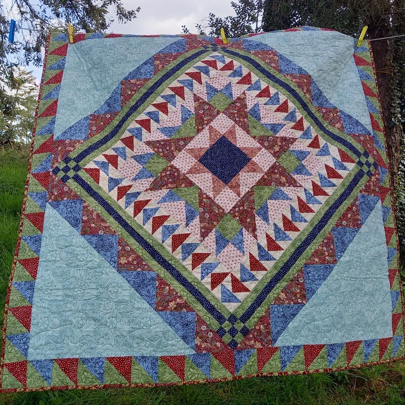 Patchwork Quilt - Etsy UK