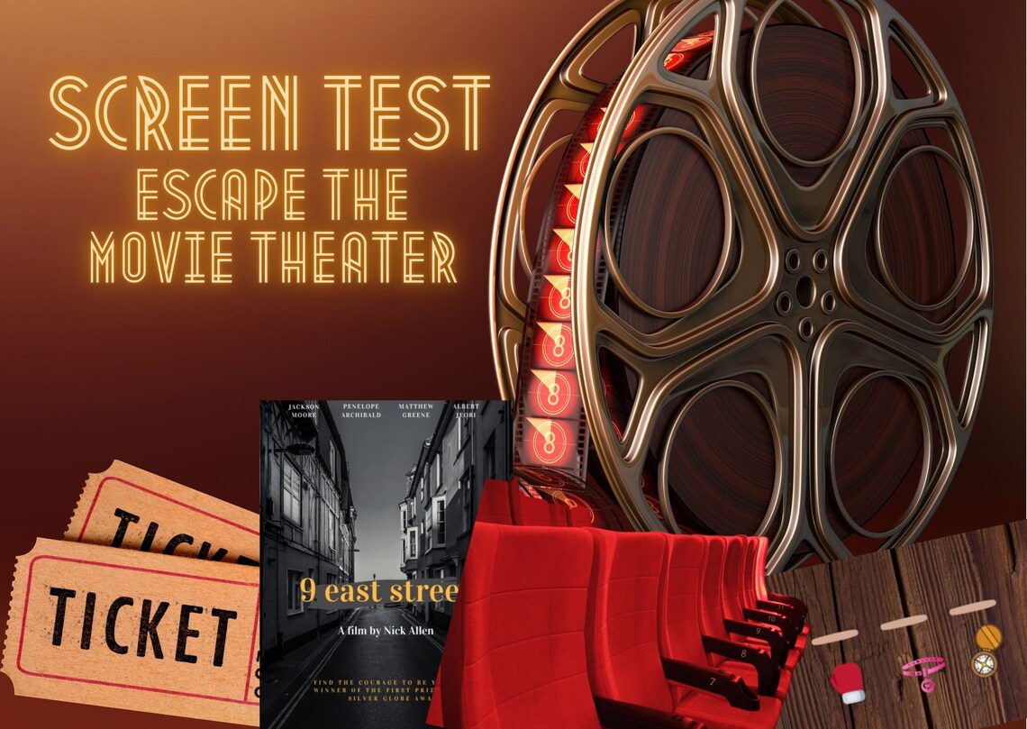 Escape Room Kit Family Fun Escape Room Movie Night - Etsy