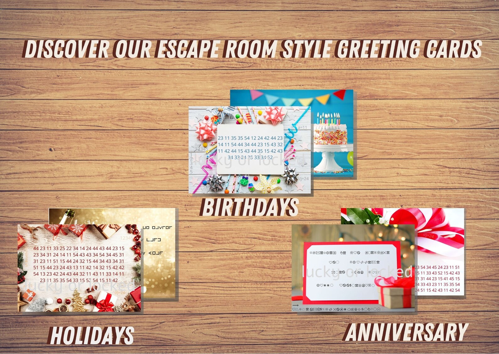 Printable Escape Room Birthday Card, Encrypted Puzzle (digital Download ...