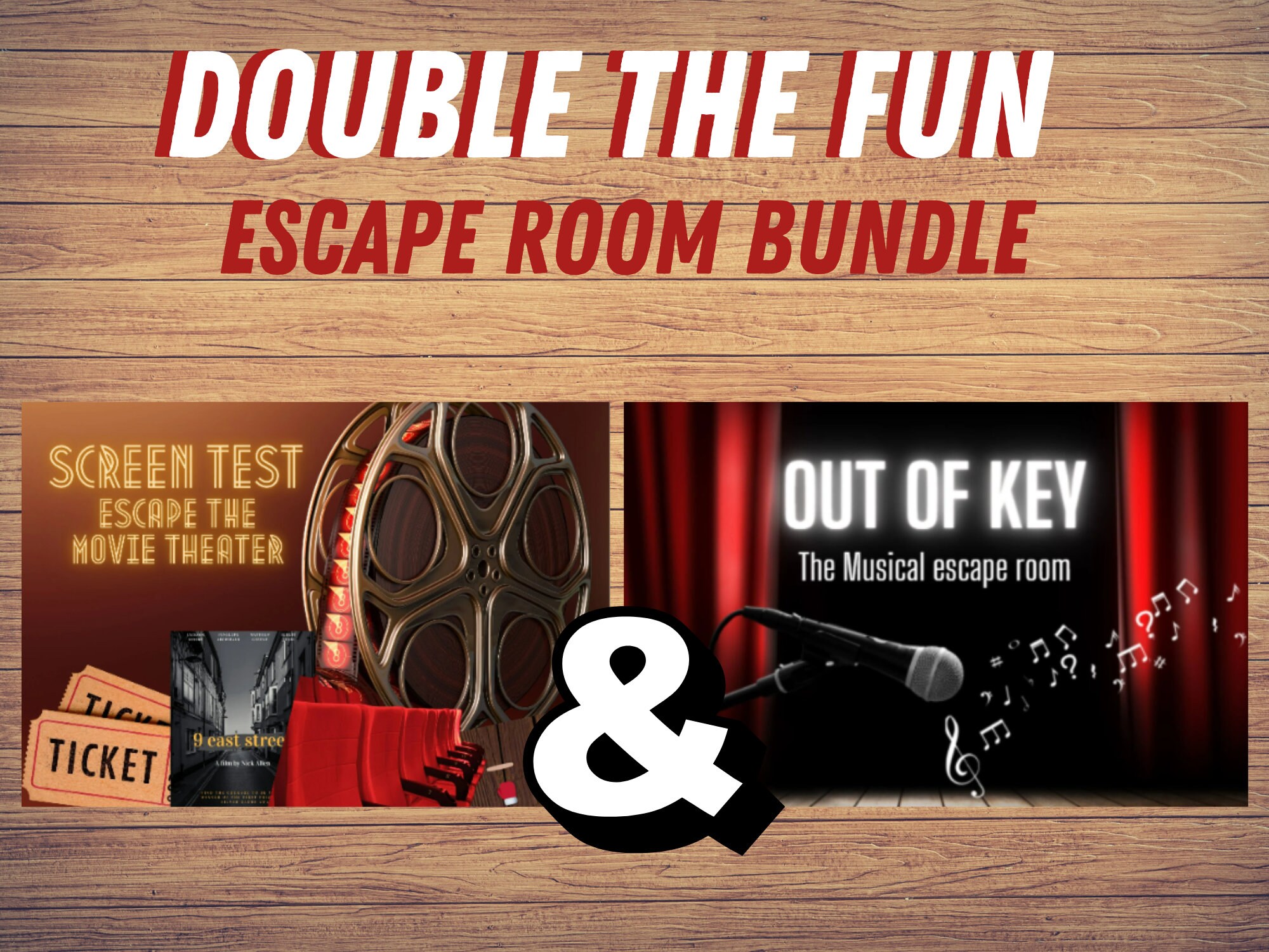 Escape Room Bundle Kit. Movies and Musicals Themed Printable - Etsy