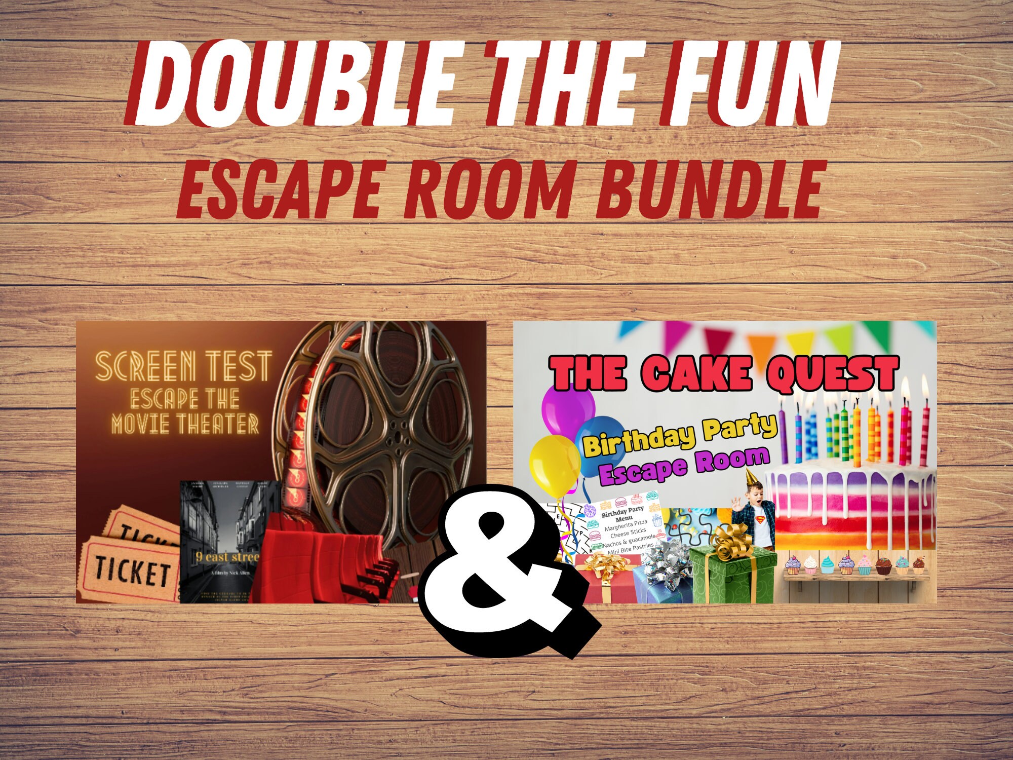 Escape Room Bundle Kit. Printable Escape Room. Family Game Night ...