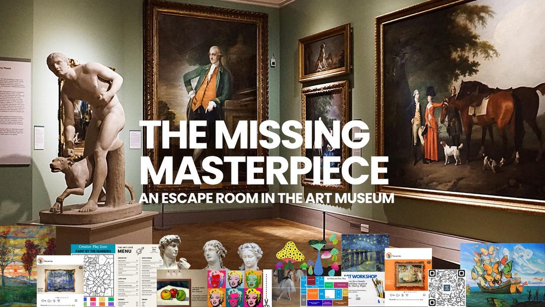 Printable Art Heist Escape Room, Party Game, Museum Puzzle Activity ...