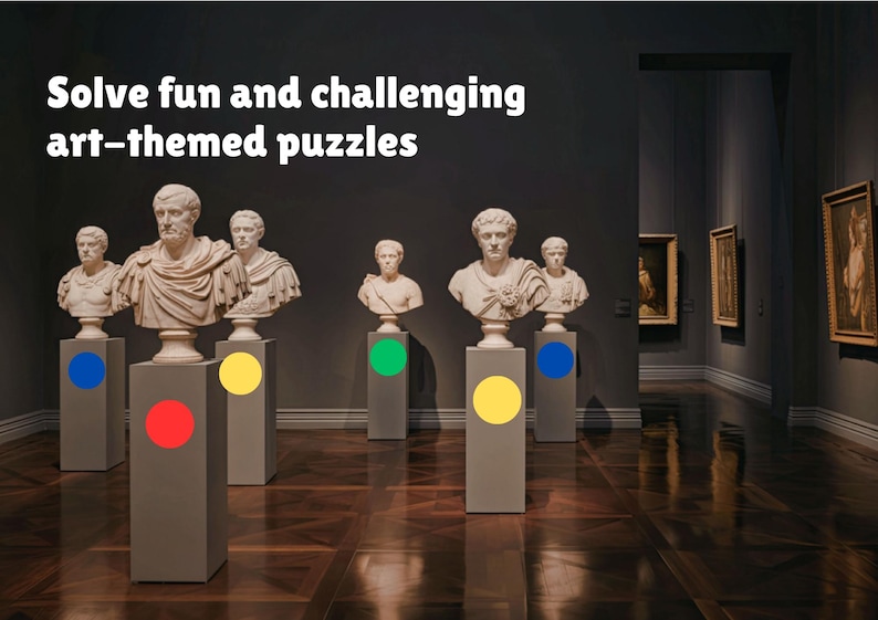 Printable Art Heist Escape Room, Party Game, Museum Puzzle Activity ...