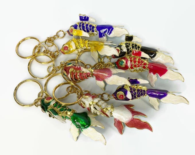 Goldfish Cracker Keychain,handmade Goldfish Accessories,goldfish ...