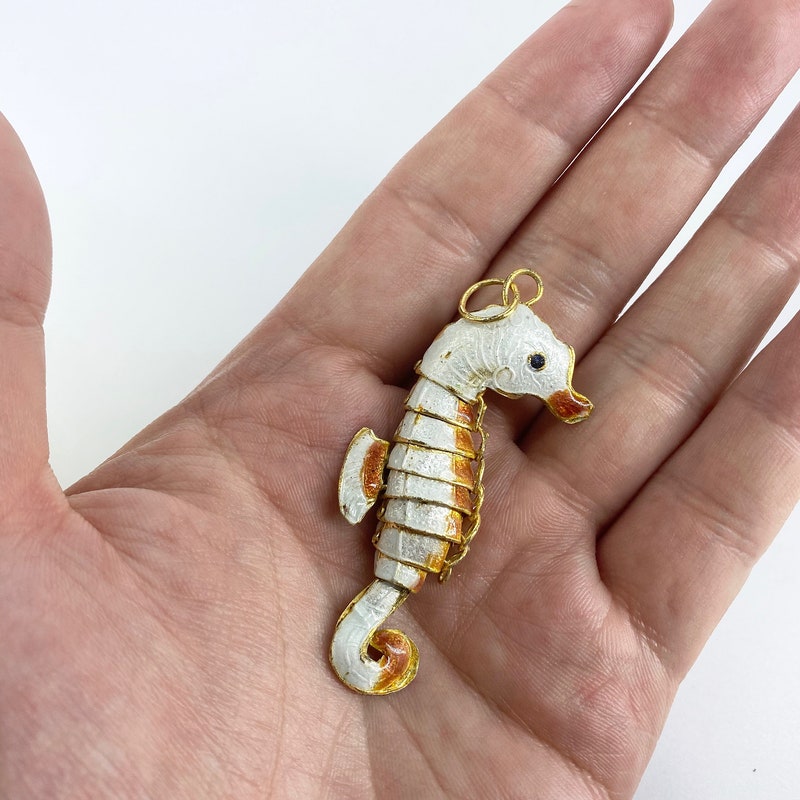 Seahorse Keychain - Etsy