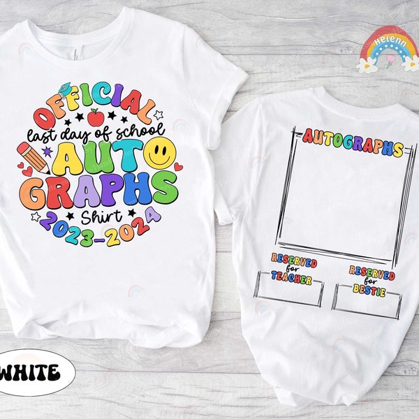 Autograph Shirt - Etsy