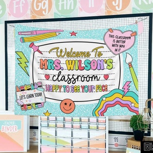Custom Teacher Tapestry Classroom Decor Tapestries, Custom Composition ...
