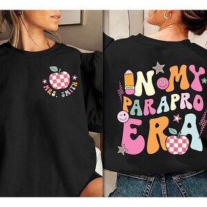 Paraprofessional Shirt, in My Parapro Era Shirt, Cool Para Club, Para ...