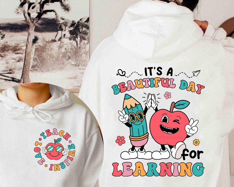 Teacher Shirt It's A Beautiful Day for Learning Shirt - Etsy