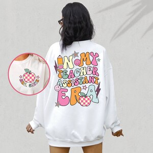 Teacher Assistant Shirt, in My Cool Teacher Era, Custom Teacher Shirt ...