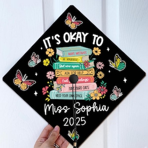 Custom Graduation Cap Topper, Teacher Graduation Cap, Graduation Gift ...