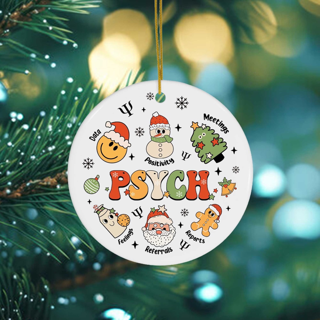 School Psychologist Ornament, School Psych Gift Ornament Keepsakes ...