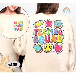 Teacher Test Day Shirt, Teacher Testing Squad Shirt, Teacher Team ...