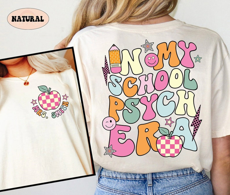School Psychologist Shirt, Custom School Psychologist Shirt, School ...