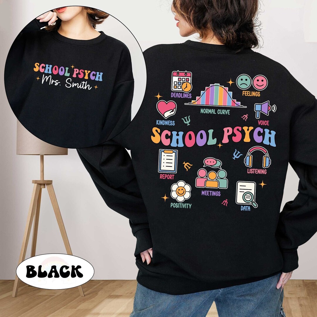 School Psychologist Shirt, Custom School Psychologist Shirt, School ...