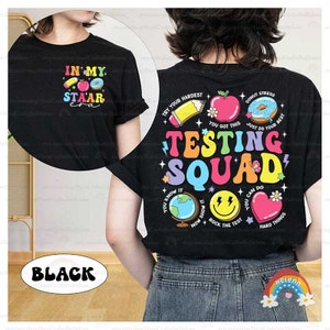 Teacher Test Day Shirt, Teacher Testing Squad Shirt, Teacher Team ...
