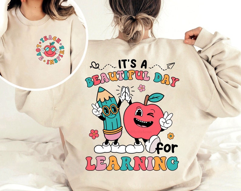 Teacher Shirt It's A Beautiful Day for Learning Shirt - Etsy