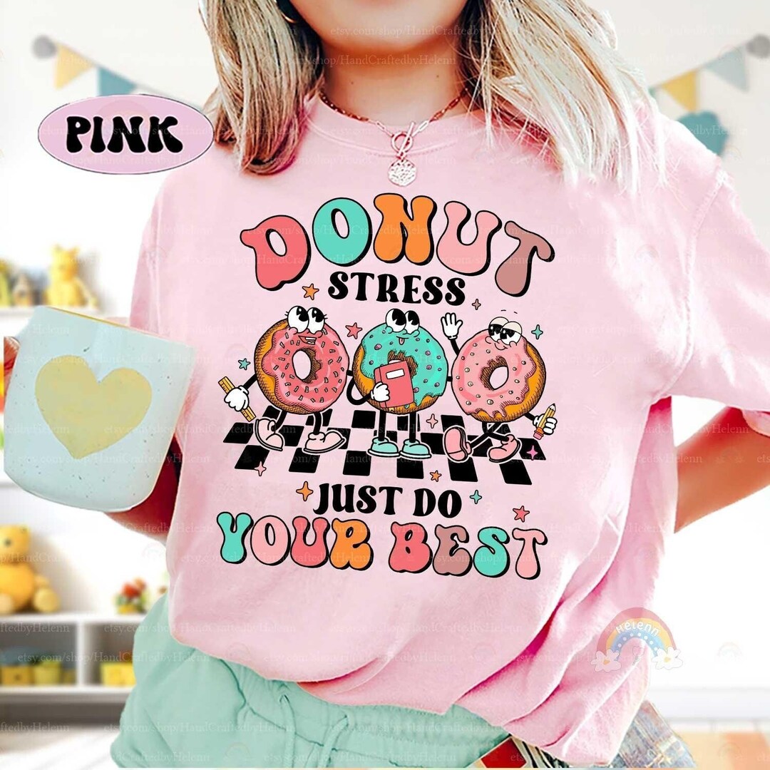 Teacher Shirt Test Day, Don't Stress Do Your Best, Test Day Shirt ...