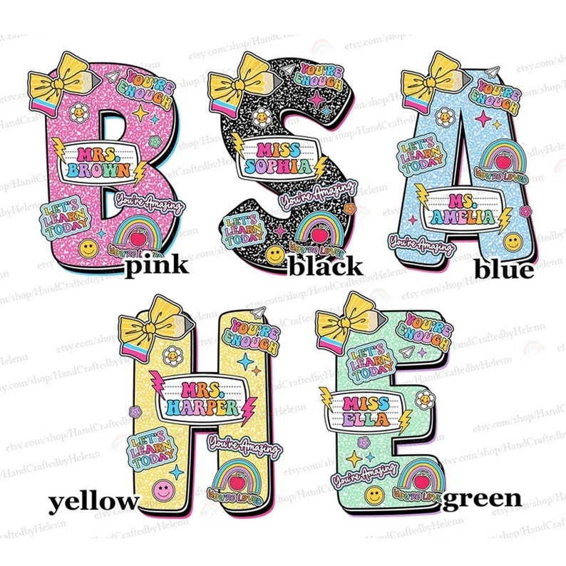 Custom Teacher Door Hanger Composition Book 3D Wooden Sign, Teacher ...