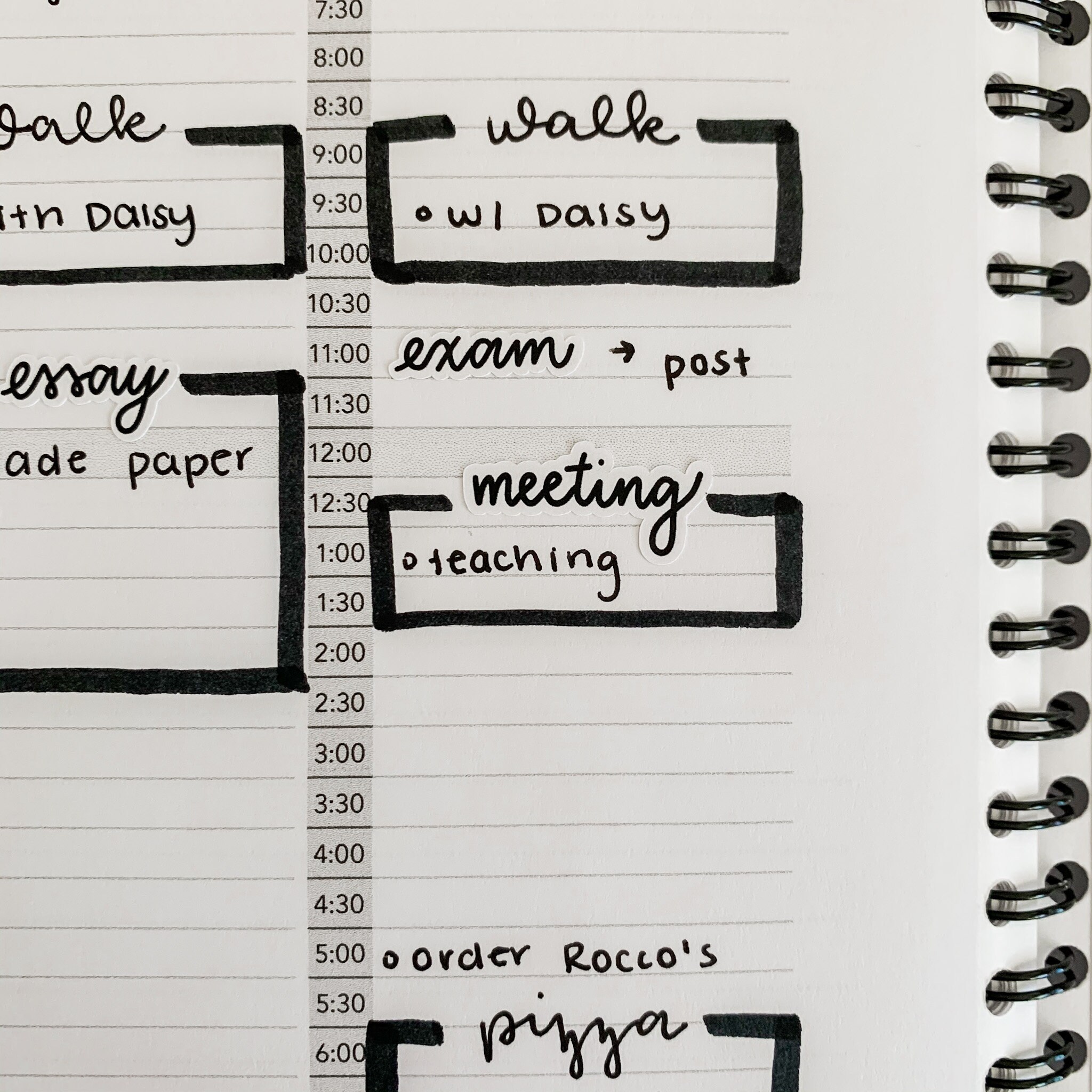 Meeting Script Hand Lettered and Handwritten Meeting Script | Etsy