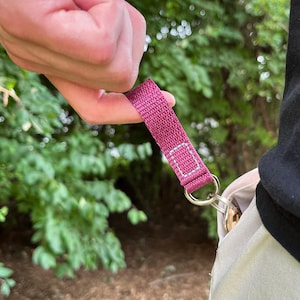 Minimalist Small Keychain Webbing Loop - the Perfect Small Keychain ...